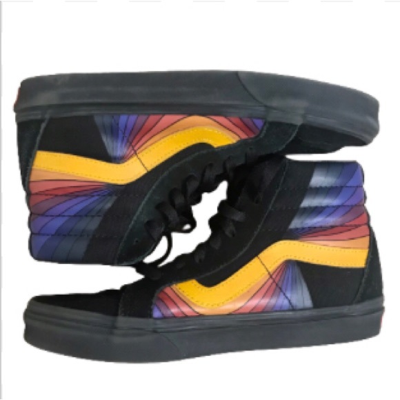 Vans | Shoes | Vans Sk8 Hi Refract Reissue Unisex Off The Wall Black ...